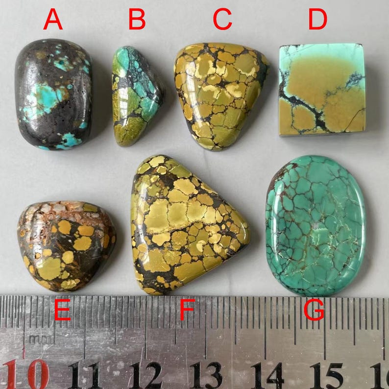 Stabilized Freeform Bamboo Mountain Hubei Turquoise Cabochon/stb ...