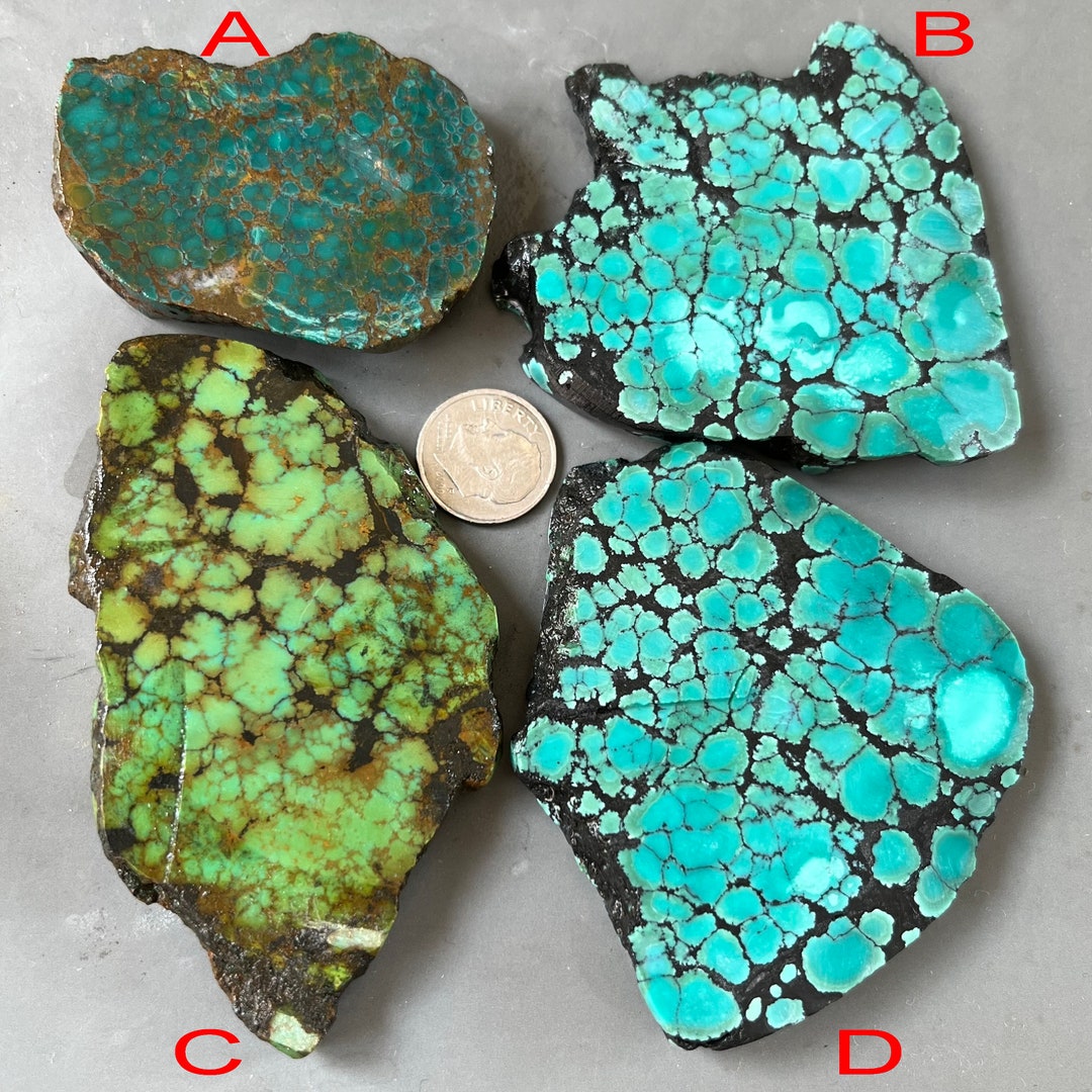 Stabilized Bamboo Mountain Hubei Turquoise Rough Mineral Slab/raw ...