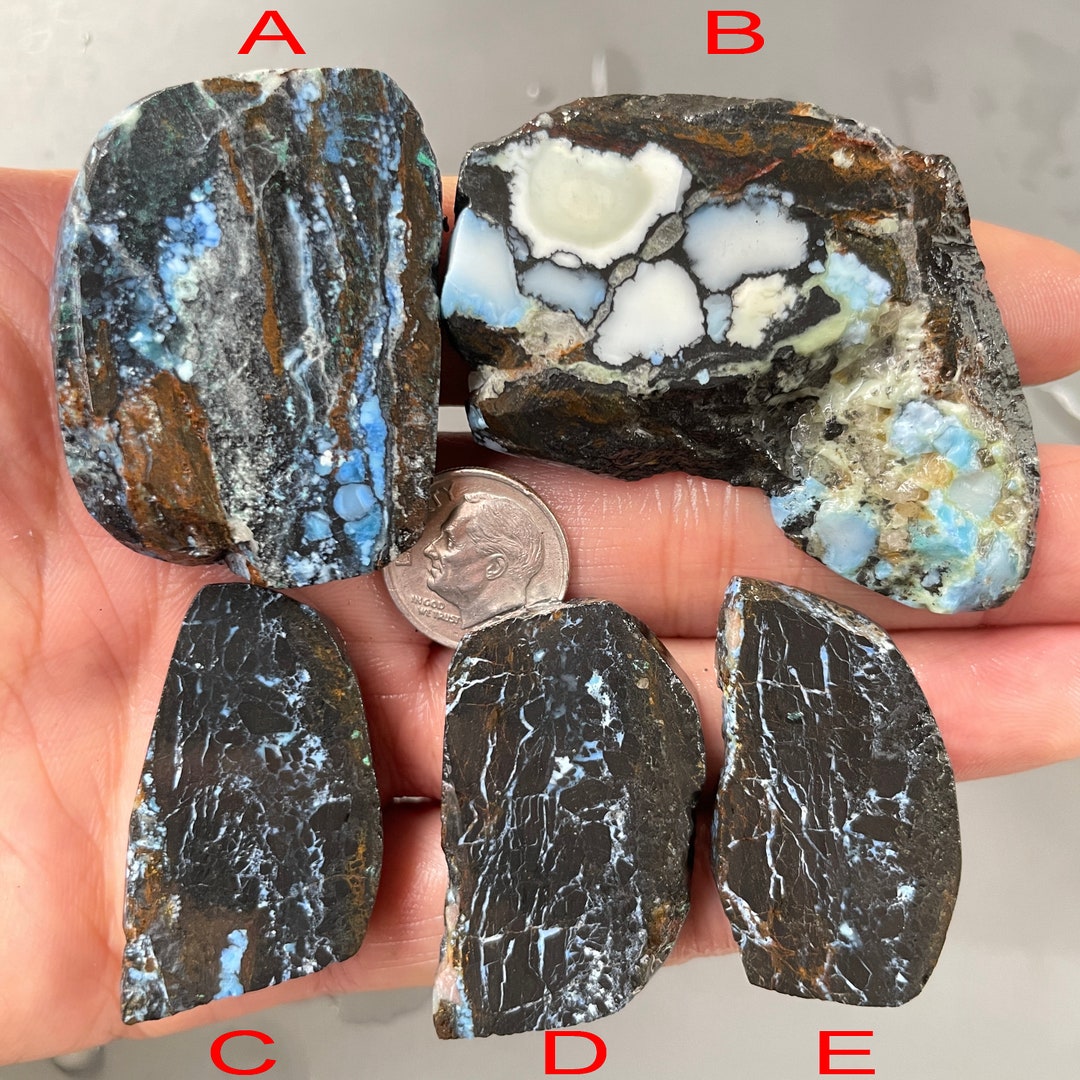 Natural Bamboo Mountain Hubei White Turquoise Rough - Etsy