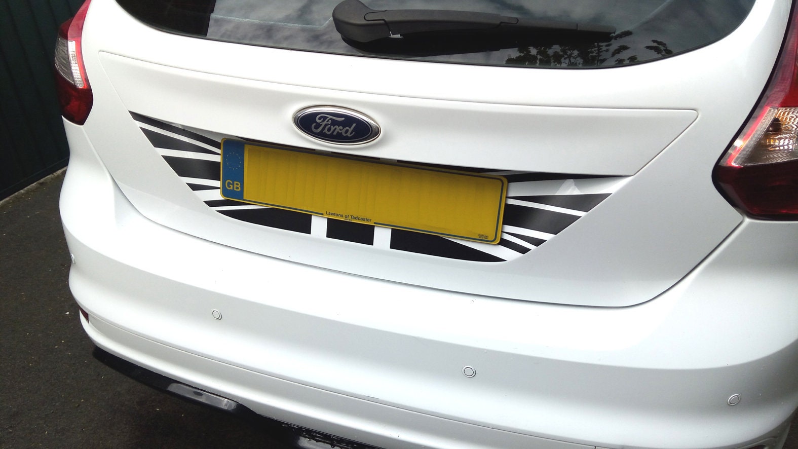 Union Jack / Star & Stripes Flag Boot Sticker, Fits Ford Focus Mk3 - Etsy