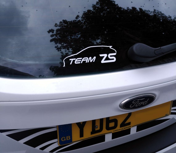 Ford Focus Team ZS Team ST Team RS Sticker - Etsy