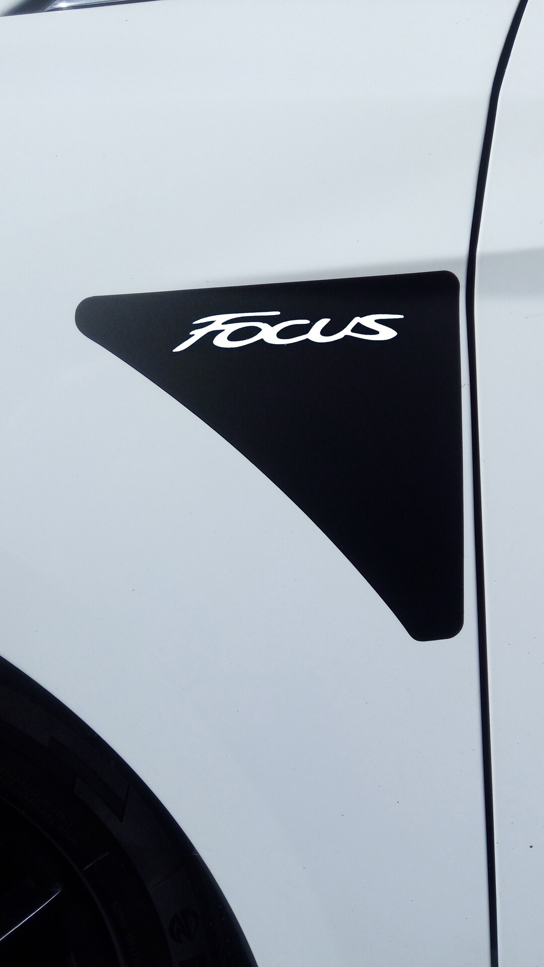 Ford Focus Mk3 Wing Badge Decal (pair of Vinyl Stickers) - Etsy