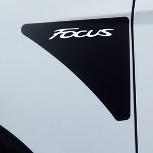 Ford Focus Mk3 Wing Badge Decal (pair of Vinyl Stickers) - Etsy