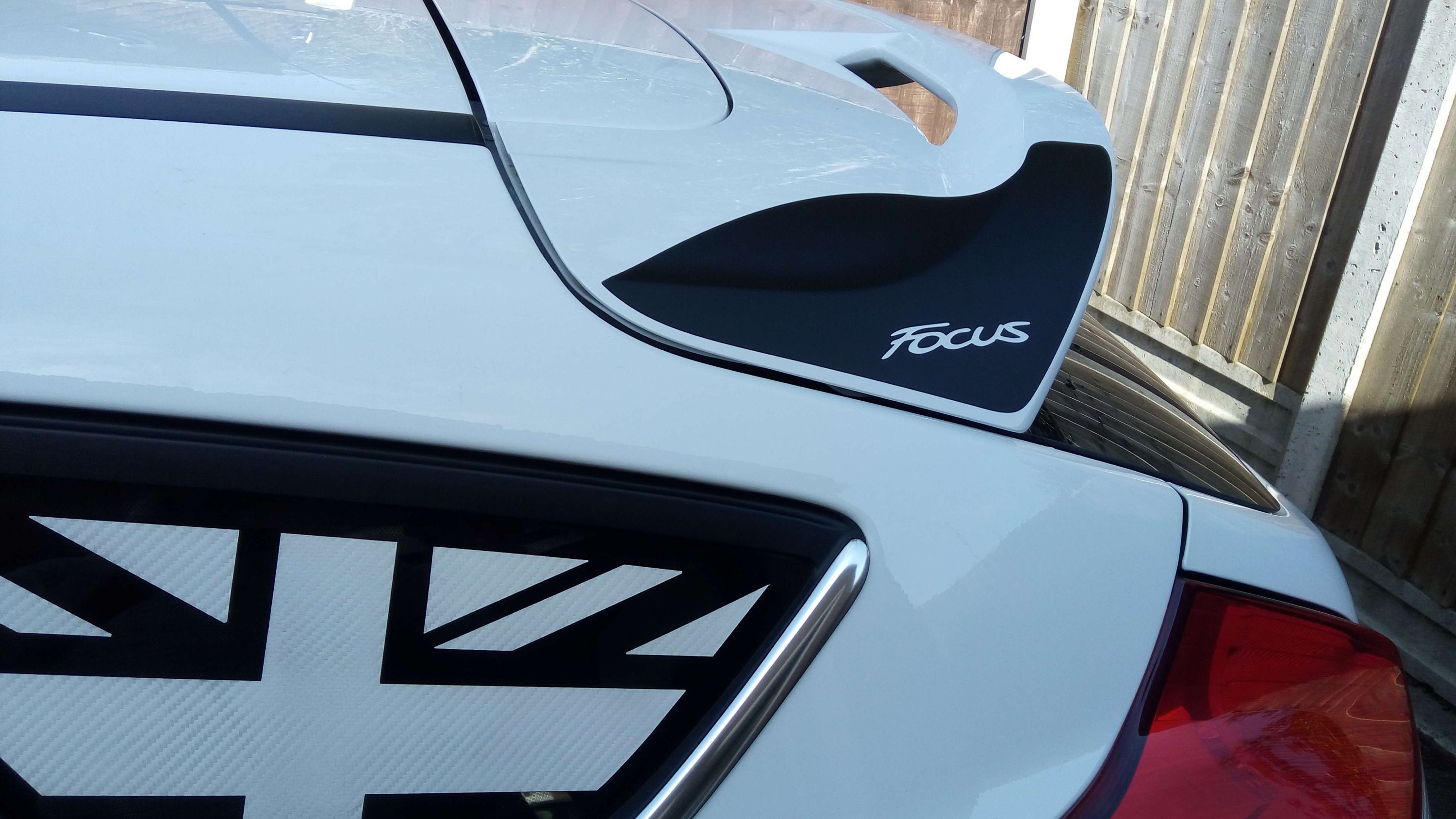 Ford Focus ZS Mk3 Rear Spoiler Decal - Etsy Ireland