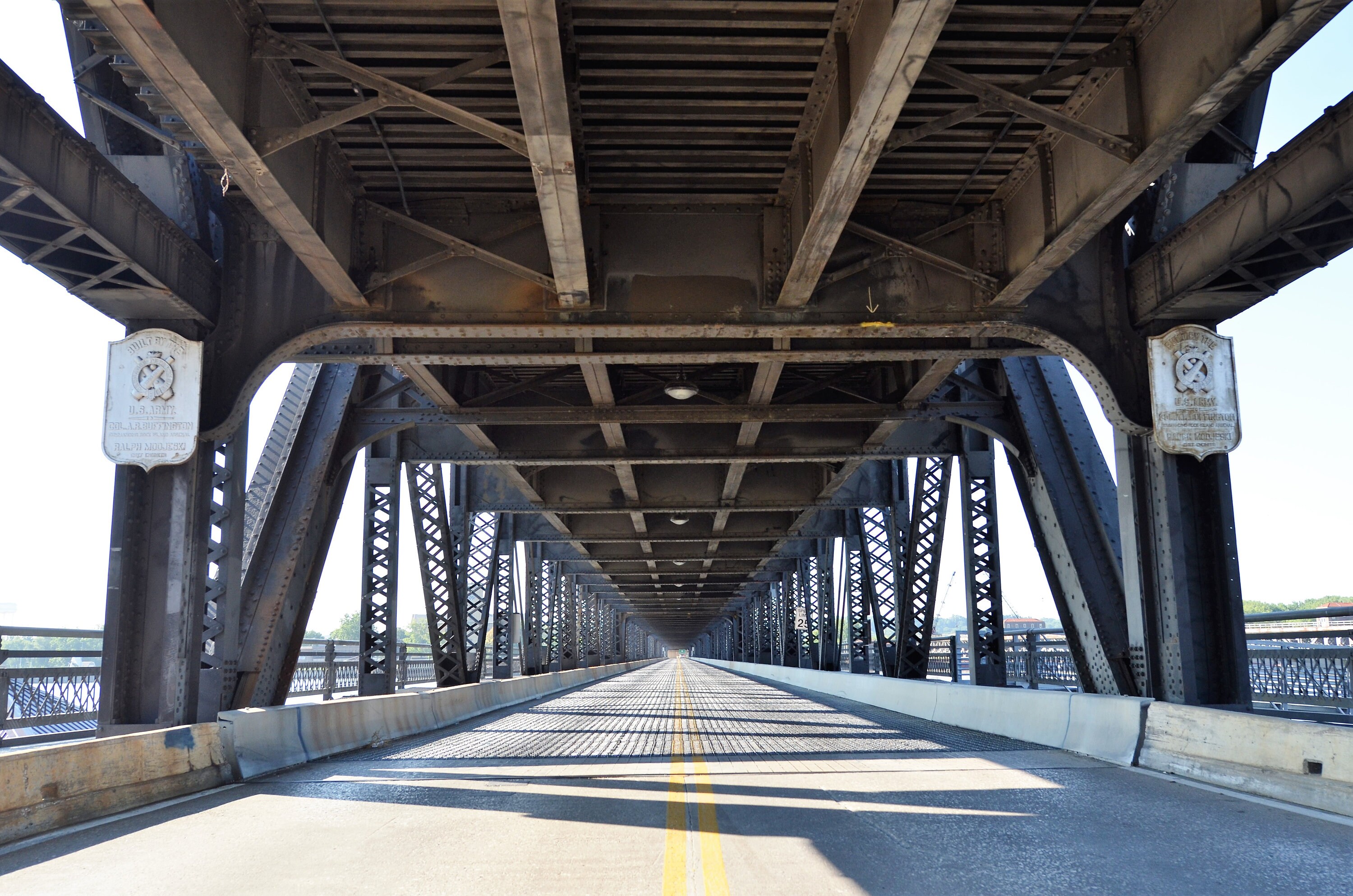 Government Bridge, Rock Island Arsenal, Mississippi River, Quad Cities ...