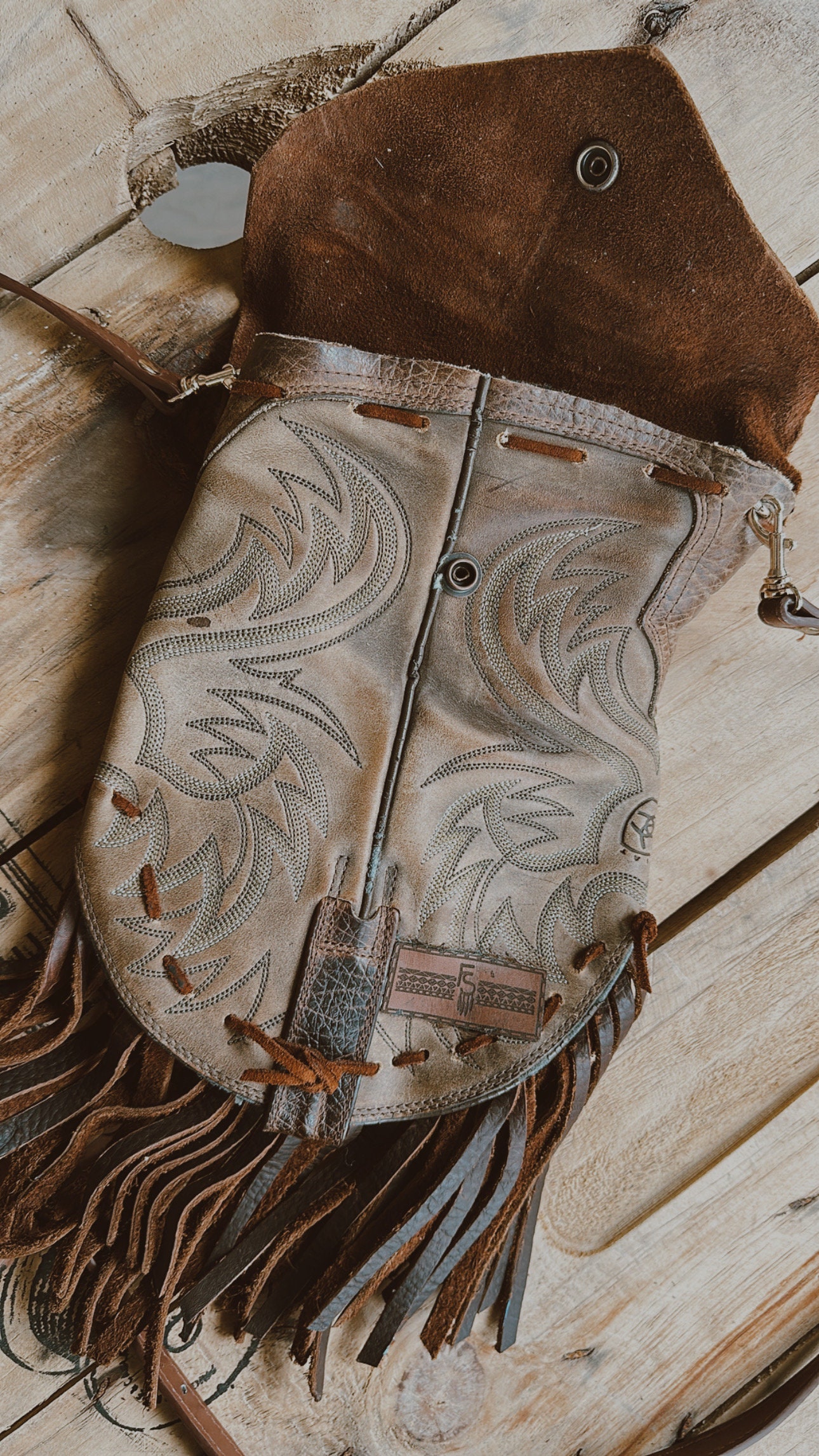 Leather Boot Purse - Etsy