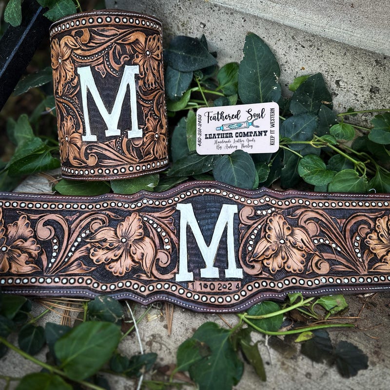 Leather Garter - Etsy