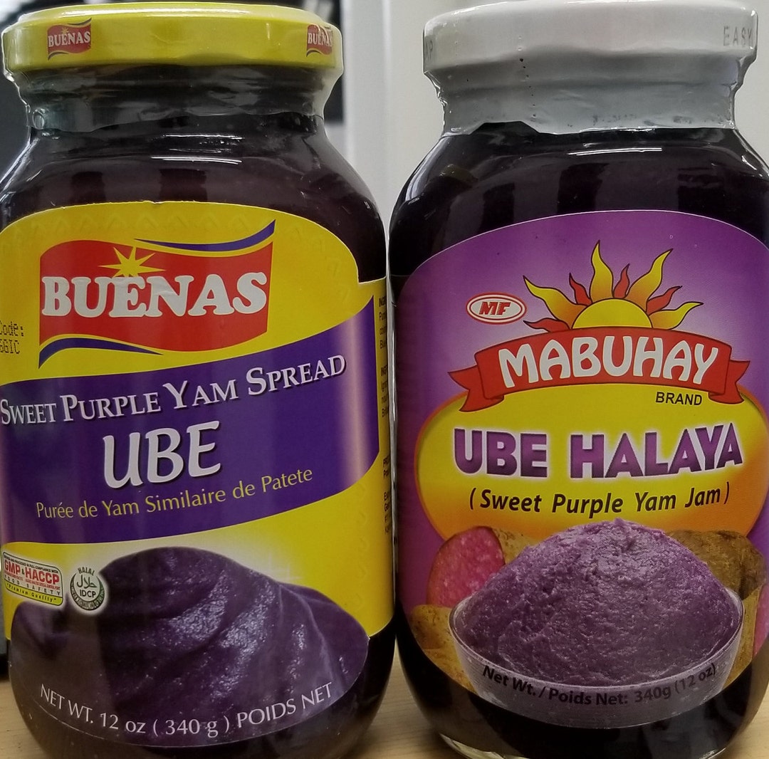 Ube Sweet Purple Yam Spread Jam (BUENAS BRAND) or (mabuhay Brand) Each ...