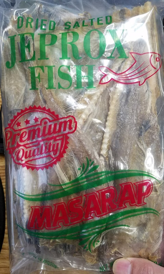 Salted Dried Seafood Jeprox Fish 5.3 oz 150 grams 2 Packs | Etsy