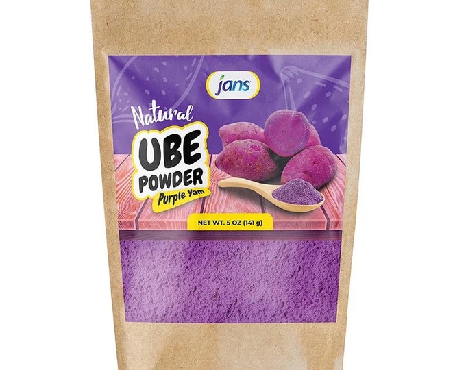 Natural Pure Ube Purple Yam Powder by Jans 5 Oz new Item - Etsy