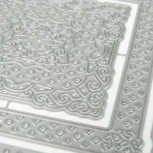 Tattered Lace Chatsworth Scallop Square Dies D357 - Etsy