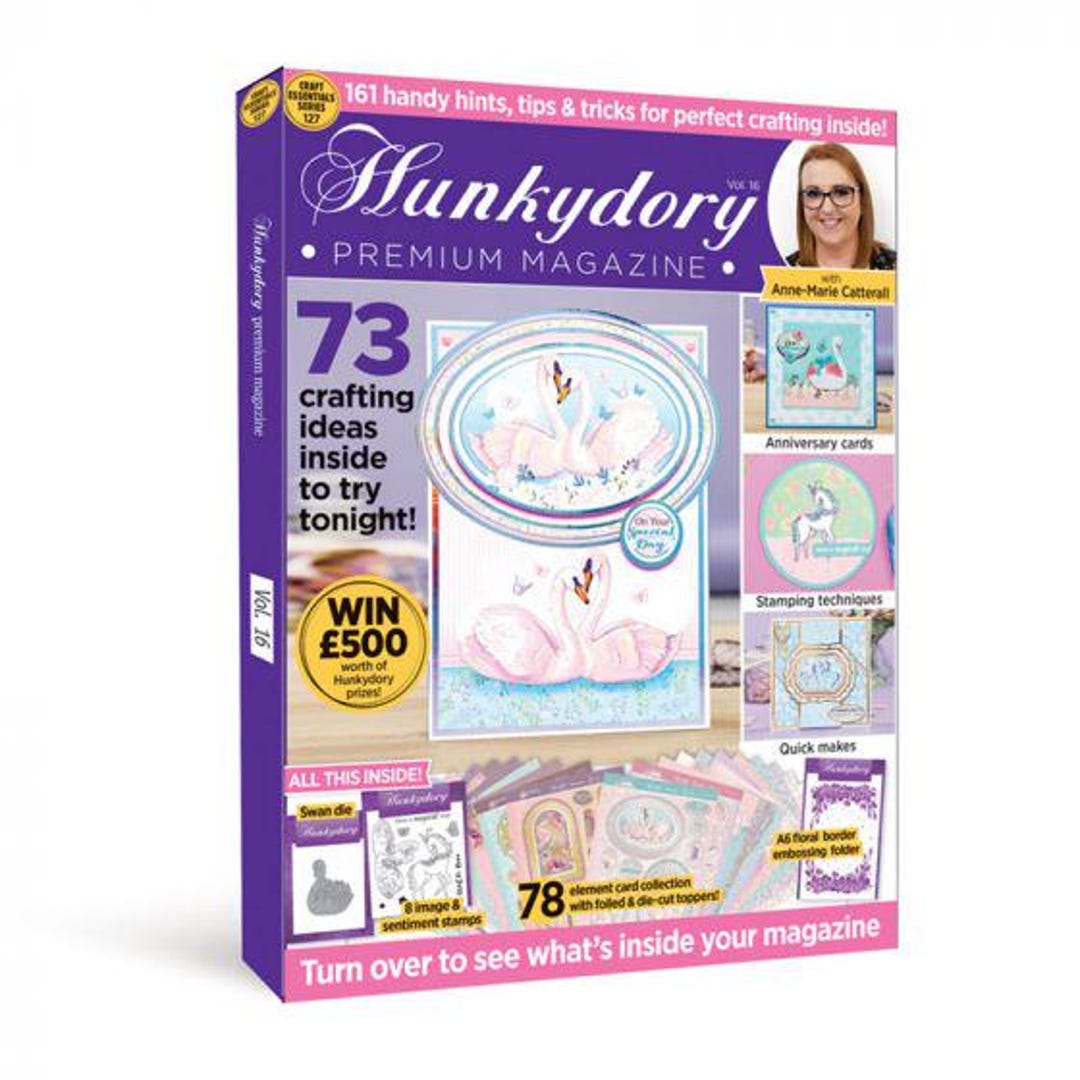 Hunkydory Design Collection Box Magazine and Kit -- ISSUE 16 - Etsy