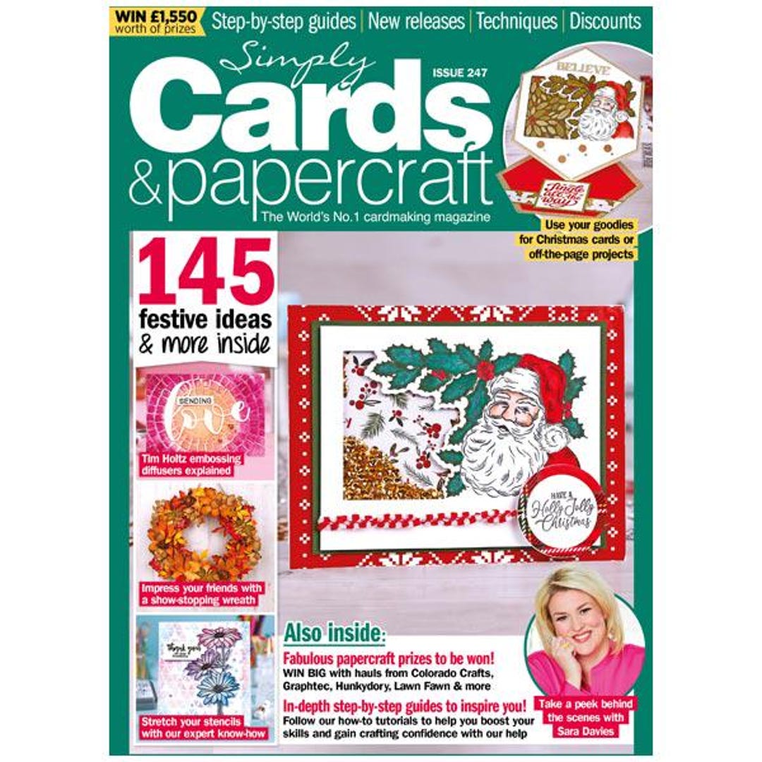 Simply Cards & Papercraft Magazine Issue 247- Believe in the Magic - Etsy