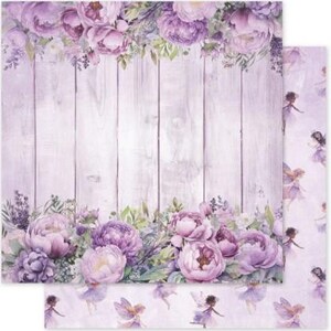 Paper Rose 12x12 Paper Collection - Lavender & Fairies Basics - Etsy