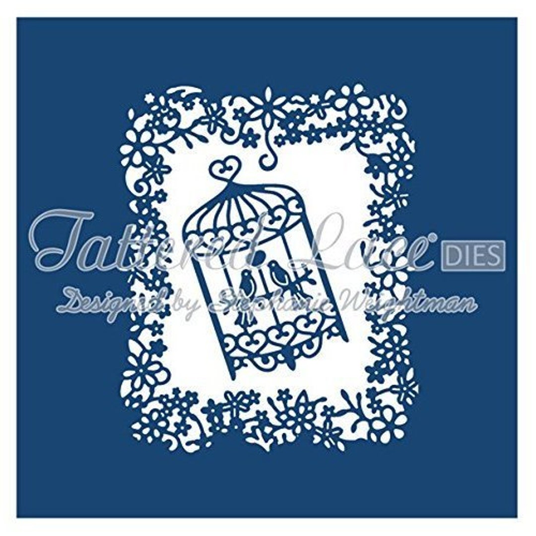 Tattered Lace Dies by Stephanie Weightman Birdcage Tapestry, TTLD653 - Etsy