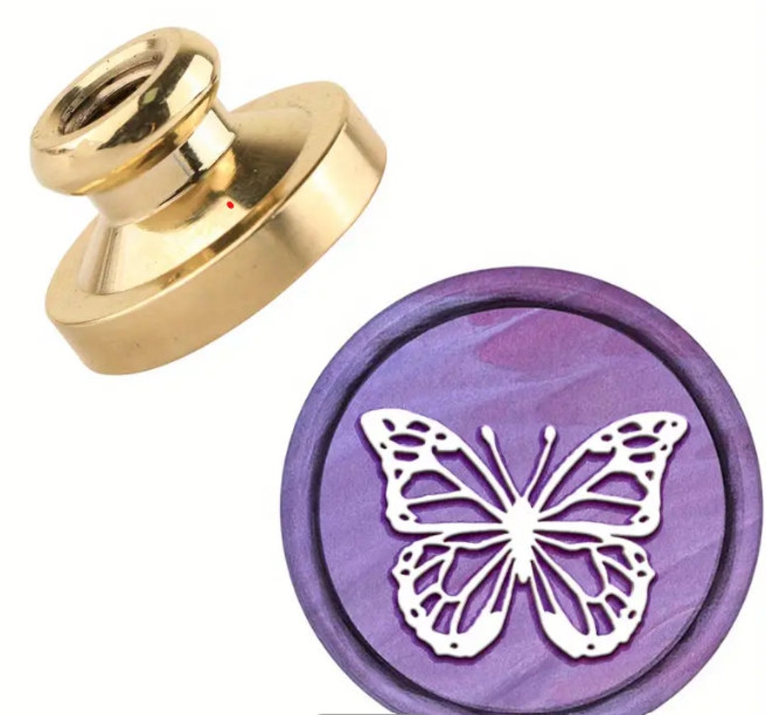 Sealing Wax Seal Stamp Brass Seal Butterfly - Etsy