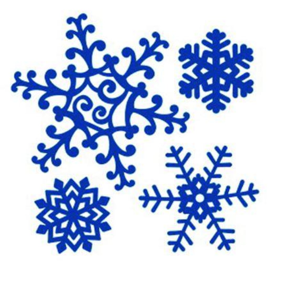 Tattered Lace RETIRED Snowflakes Die Set D109 - Etsy