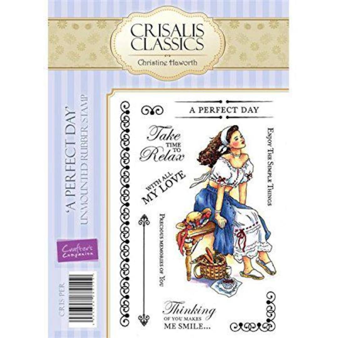 Crisalis Classics A Perfect Day by Christine Haworth Ezmount Stamps - Etsy