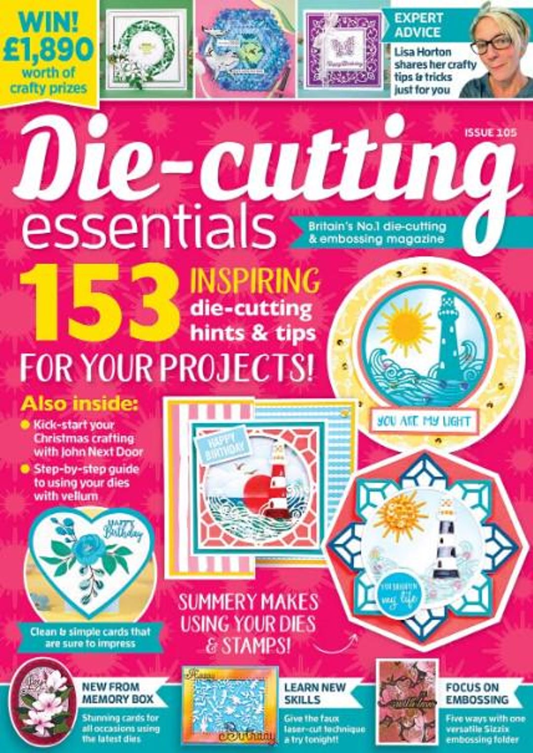 Die-cutting Essentials Magazine Issue 105 - Shine Bright - Etsy