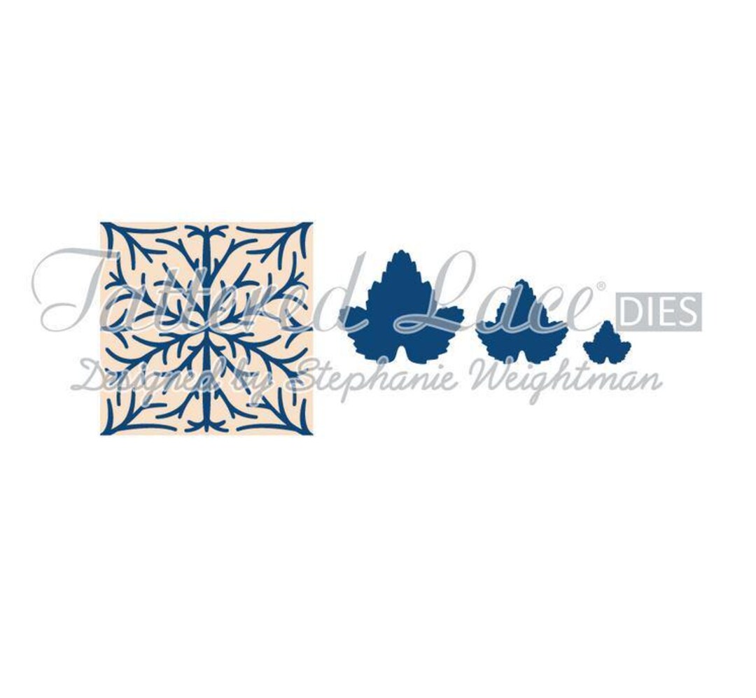 Tattered Lace Trio Die and Folder Set Set10 Diane Cut and Emboss - Etsy