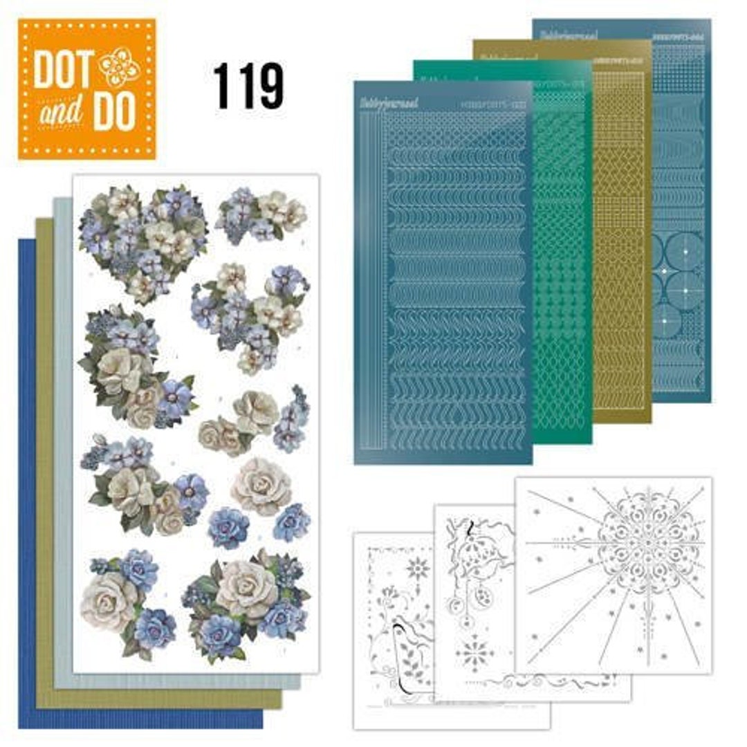 Dot and Do Vintage Winter DODO119 Hobbydots Card Set - Etsy