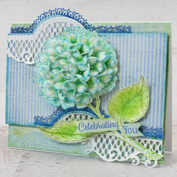 Hydrangea Stamp - Etsy