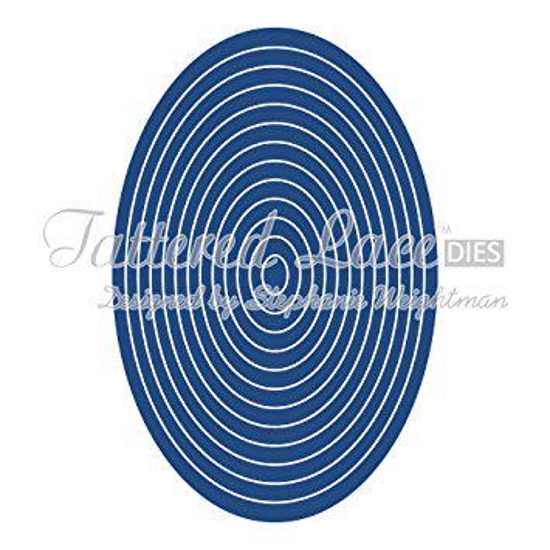 Tattered Lace Dies Nested Ovals ETL02 - Etsy