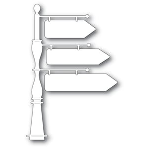 Memory Box 100% Steel Old Fashioned Sign Post Cutting Die - Etsy