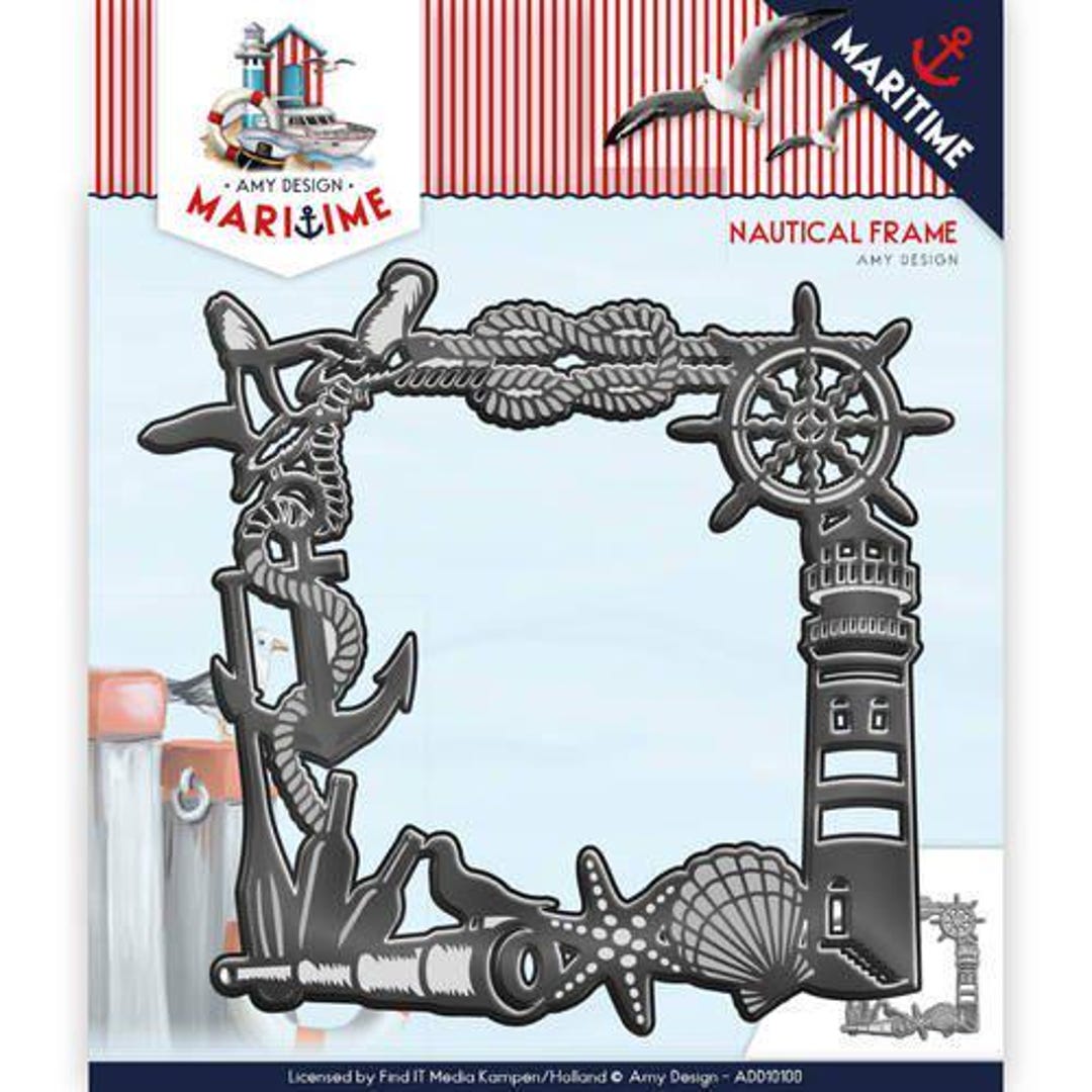Amy Design Maritime Nautical Frame - Metal Die ADD10100 - Etsy