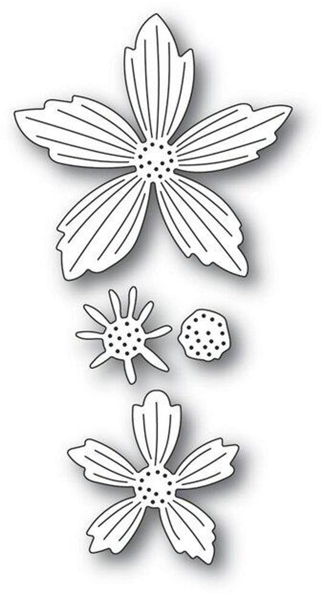 Memory Box 100% Steel Layered Fresh Flowers Cutting Die- 94474 - Etsy