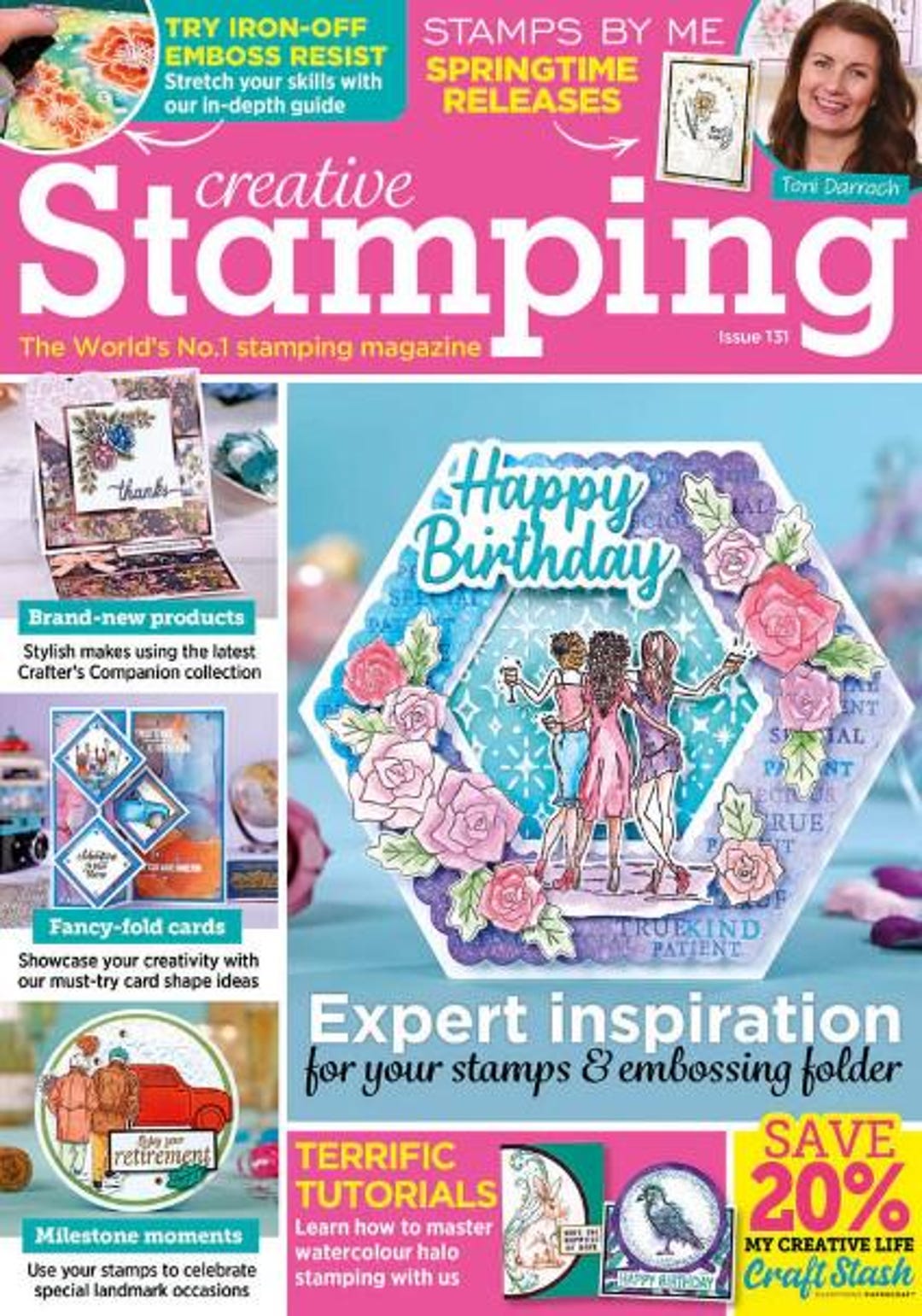Creative Stamping Magazine Issue 131 - True Friends - Etsy