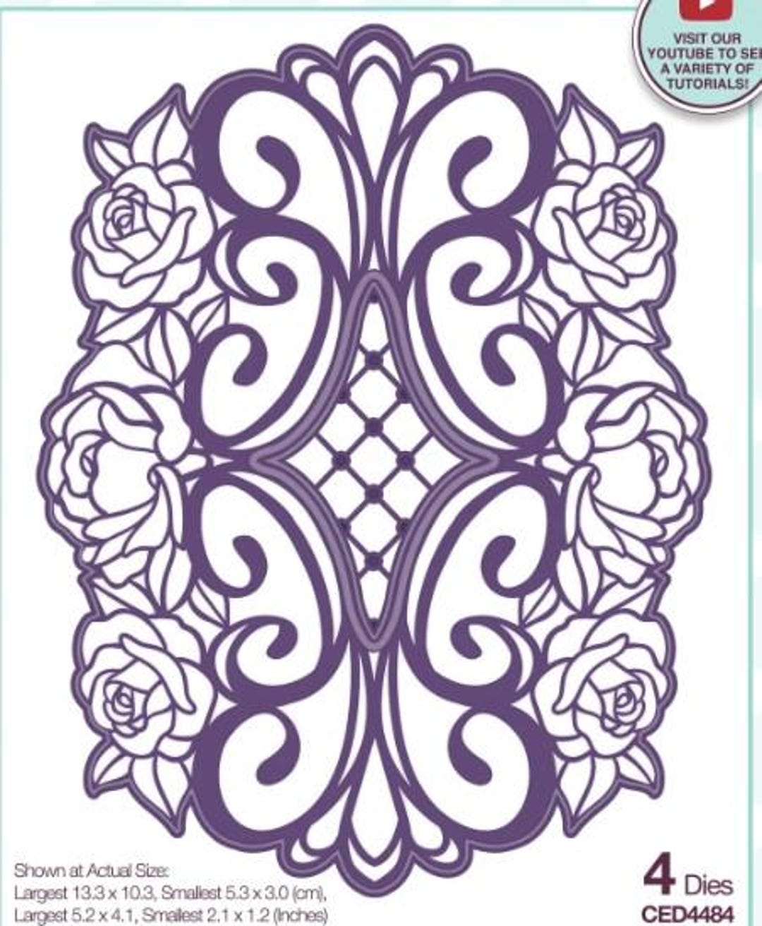 Creative Expressions- Sue Wilson- Frames & Tags Collection- Gloria ...