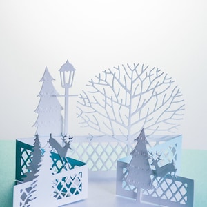 Memory Box Evergreen Trees Die labeled Poppystamps & Memory Box - Etsy