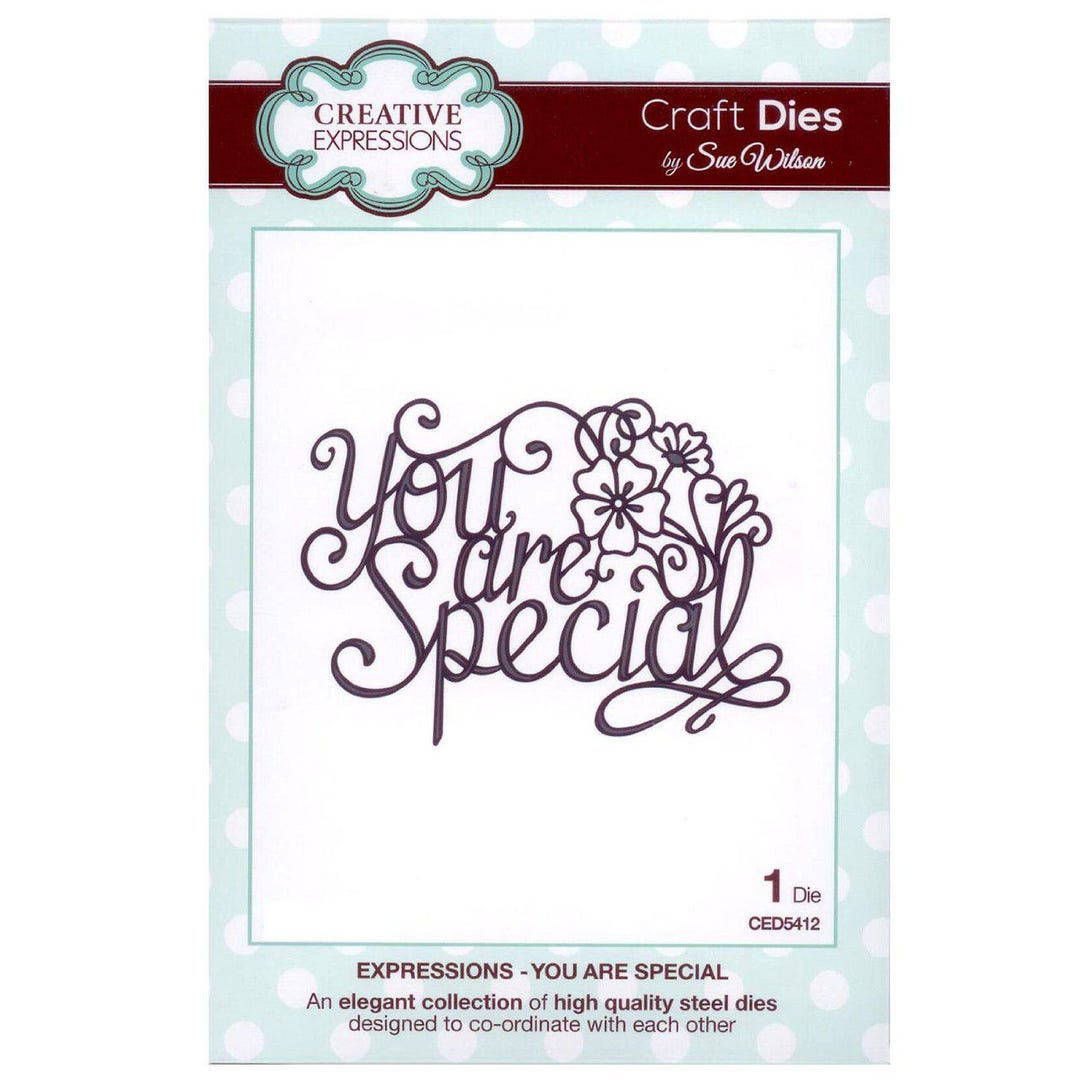 Sue Wilson Designs Dies - Expressions Collection You Are Special Die - Etsy