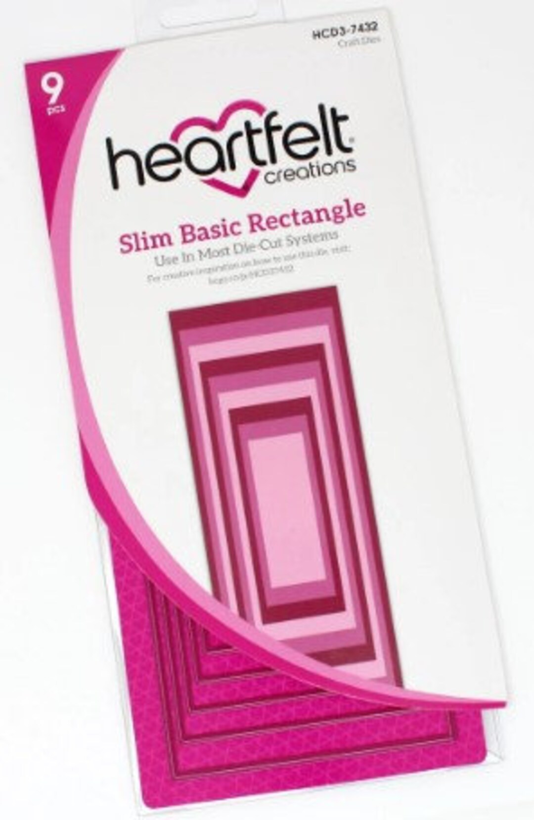 Heartfelt Creations Cut & Emboss Dies Slim Basic Rectangle - Etsy