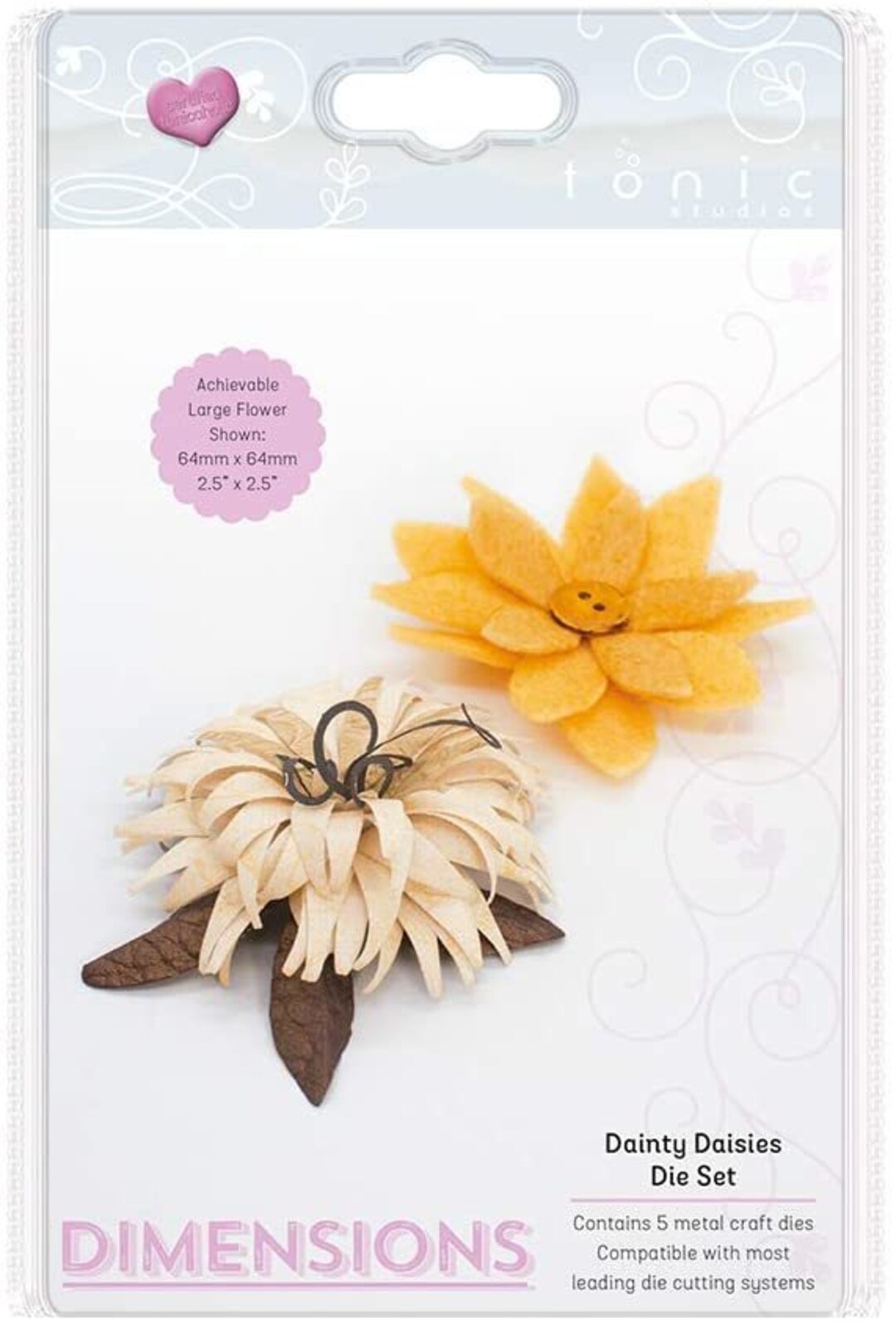 Tonic Studios Dainty Daisies Craft Dies - Etsy