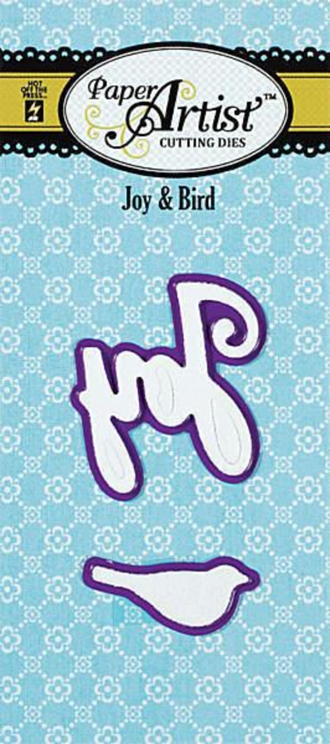 Paper Artist N5313 Joy & Bird 2-die Set Cutting Dies by Hot off the ...
