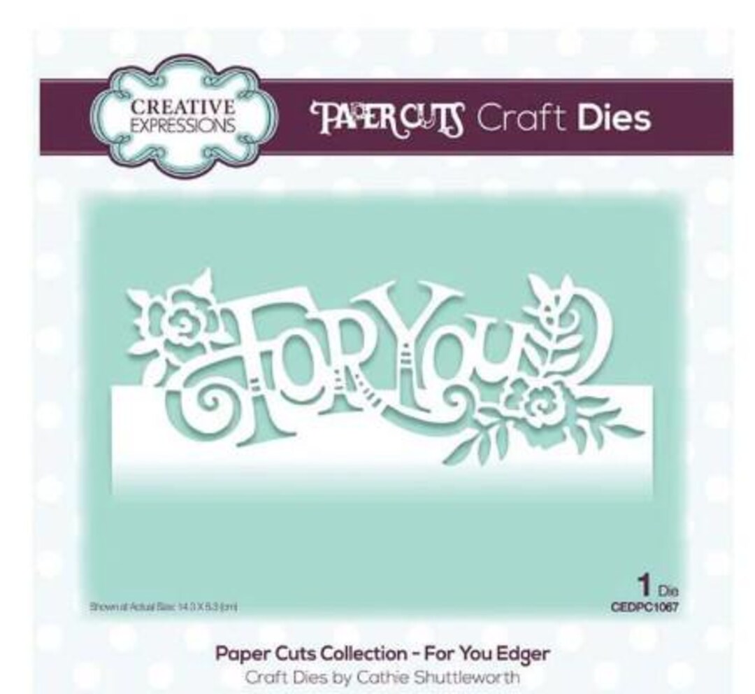 Creative Expressions- Paper Cuts Collection - for You Edger - Etsy