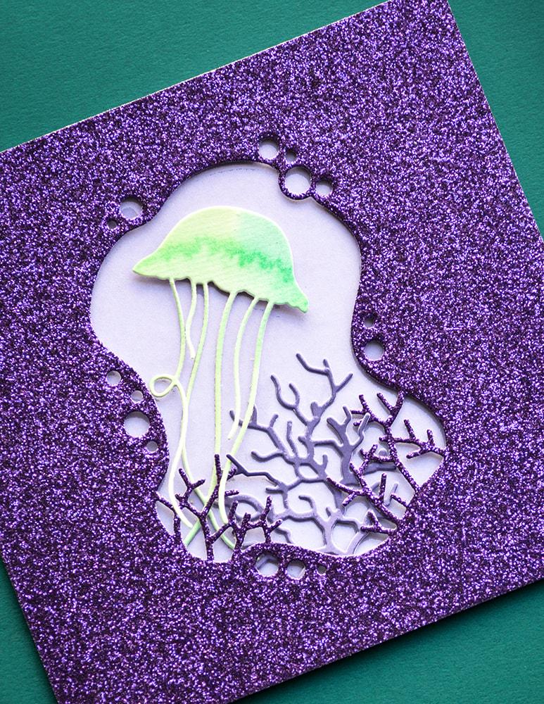 Memory Box Bubble Coral Collage Craft Die - Etsy