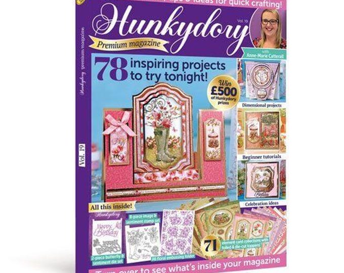 Hunkydory Design Collection Box Magazine and Kit -- ISSUE 19 - Etsy