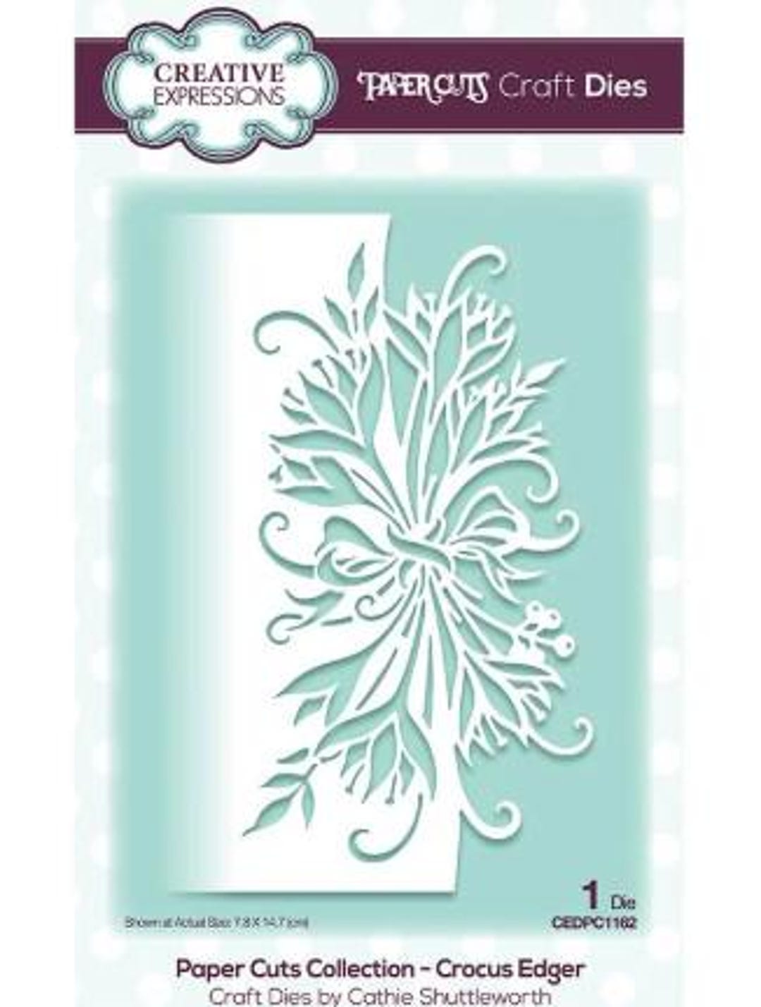 Creative Expressions- Paper Cuts Collection- Crocus Craft Edger Die - Etsy