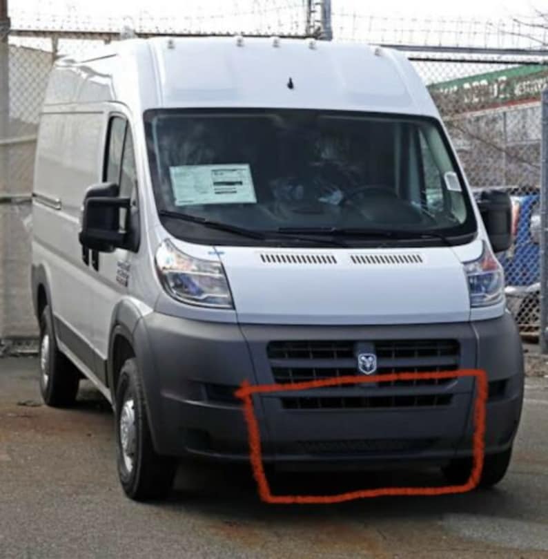New Fits 2014-2021 Ram Promaster 1500 2500 3500 Front Bumper - Etsy