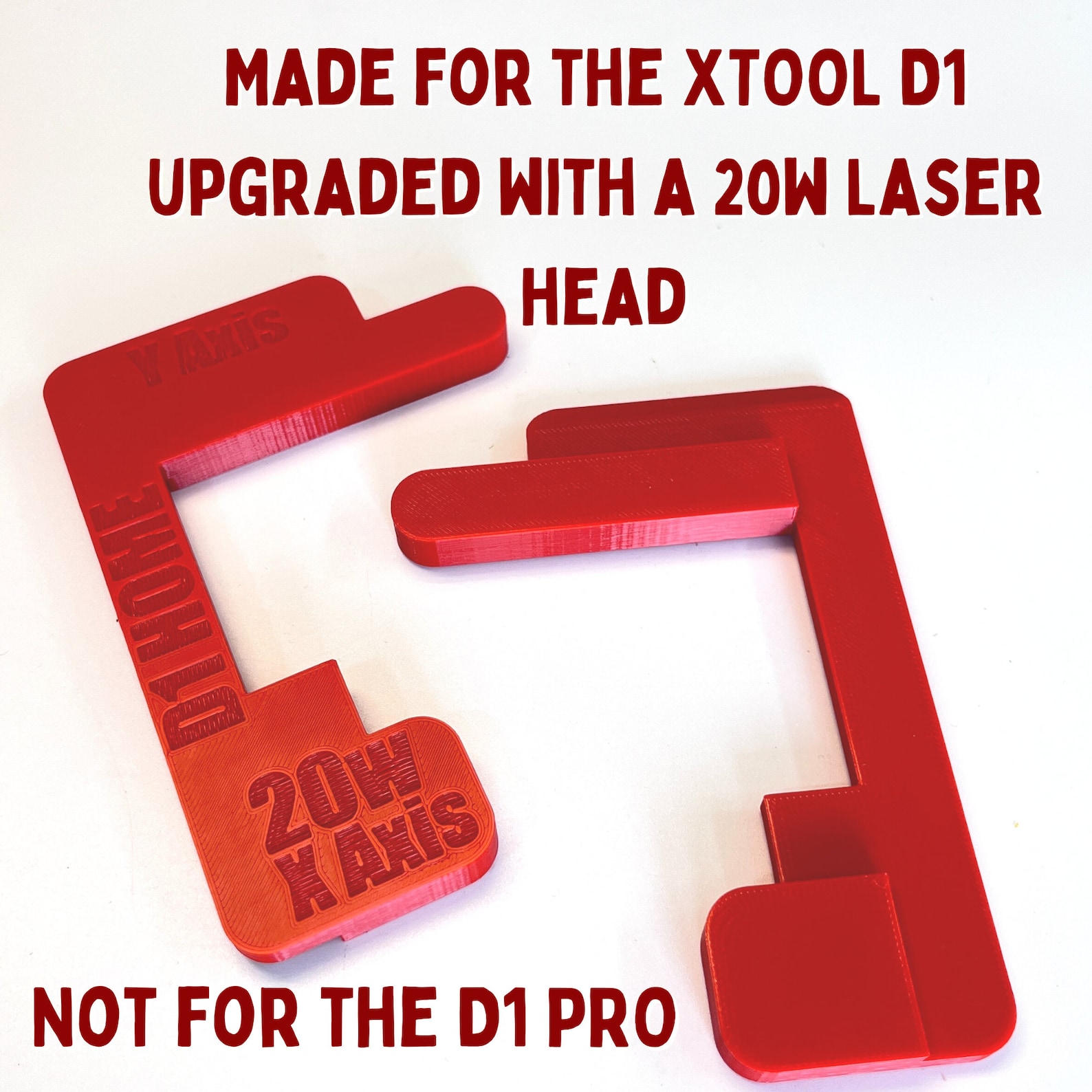 Xtool D1 Upgraded to 20w Home Position Tool + FREE Grid - Etsy
