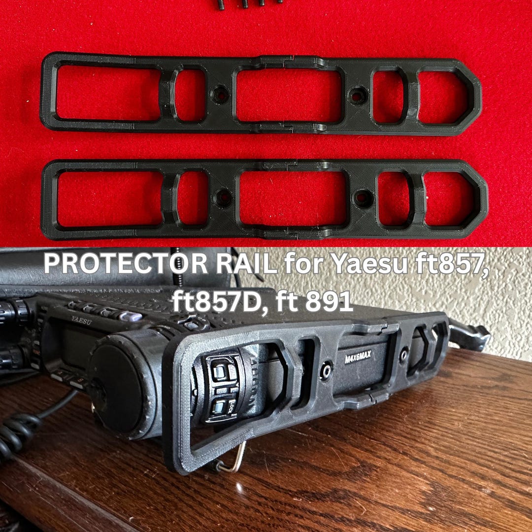 Protector Rail for Yeasu FT891, FT857, FT857D, Amateur Radio, Stand HAM ...