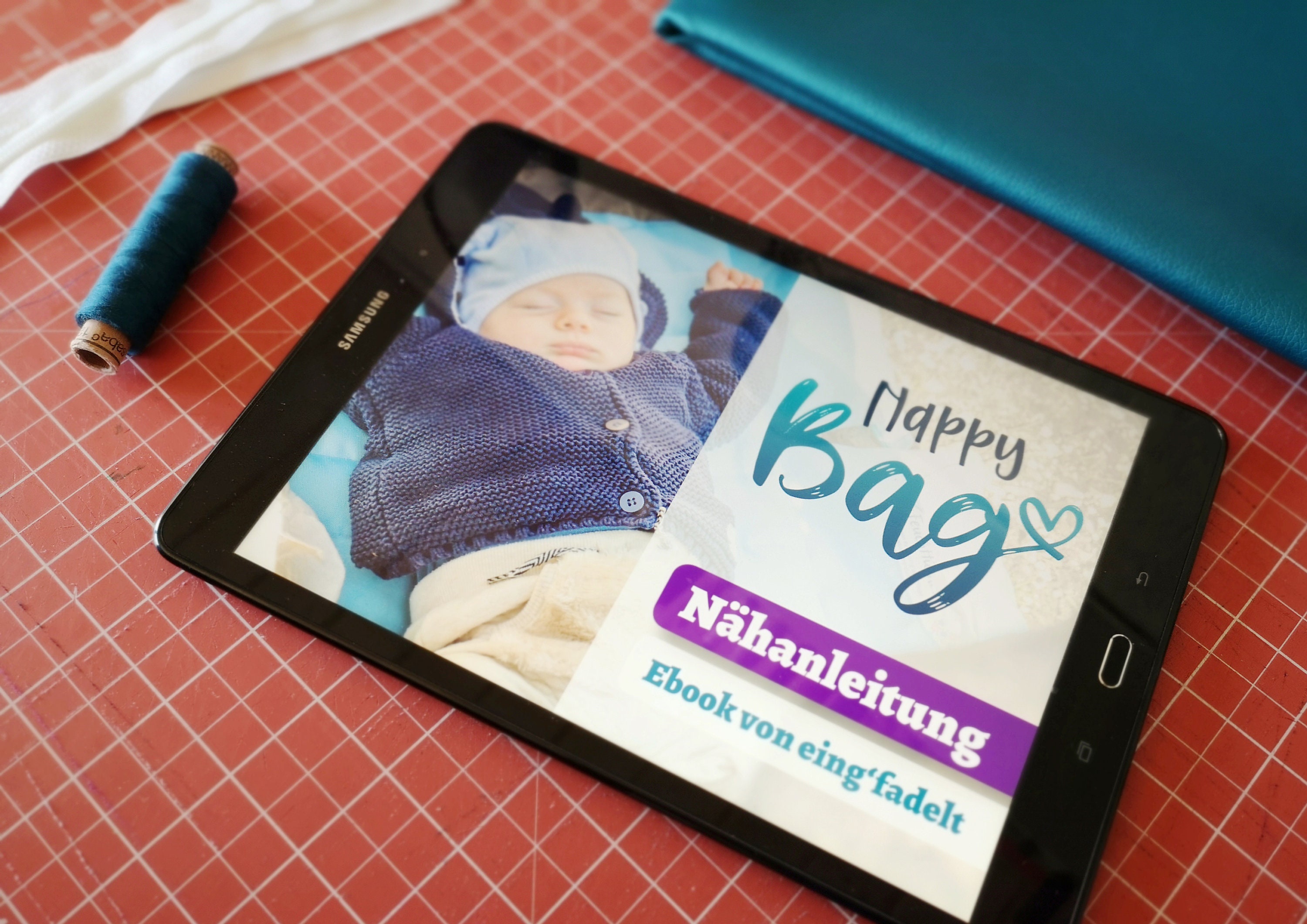 NAPPY-BAG Sewing Pattern Including Sewing Instructions / Ebook german ...