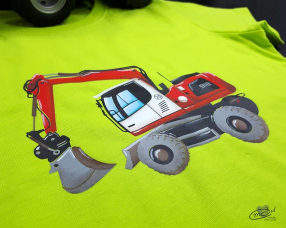 Plotterdatei bagger Svg/dxf-format mehrfarbig - Etsy Ireland