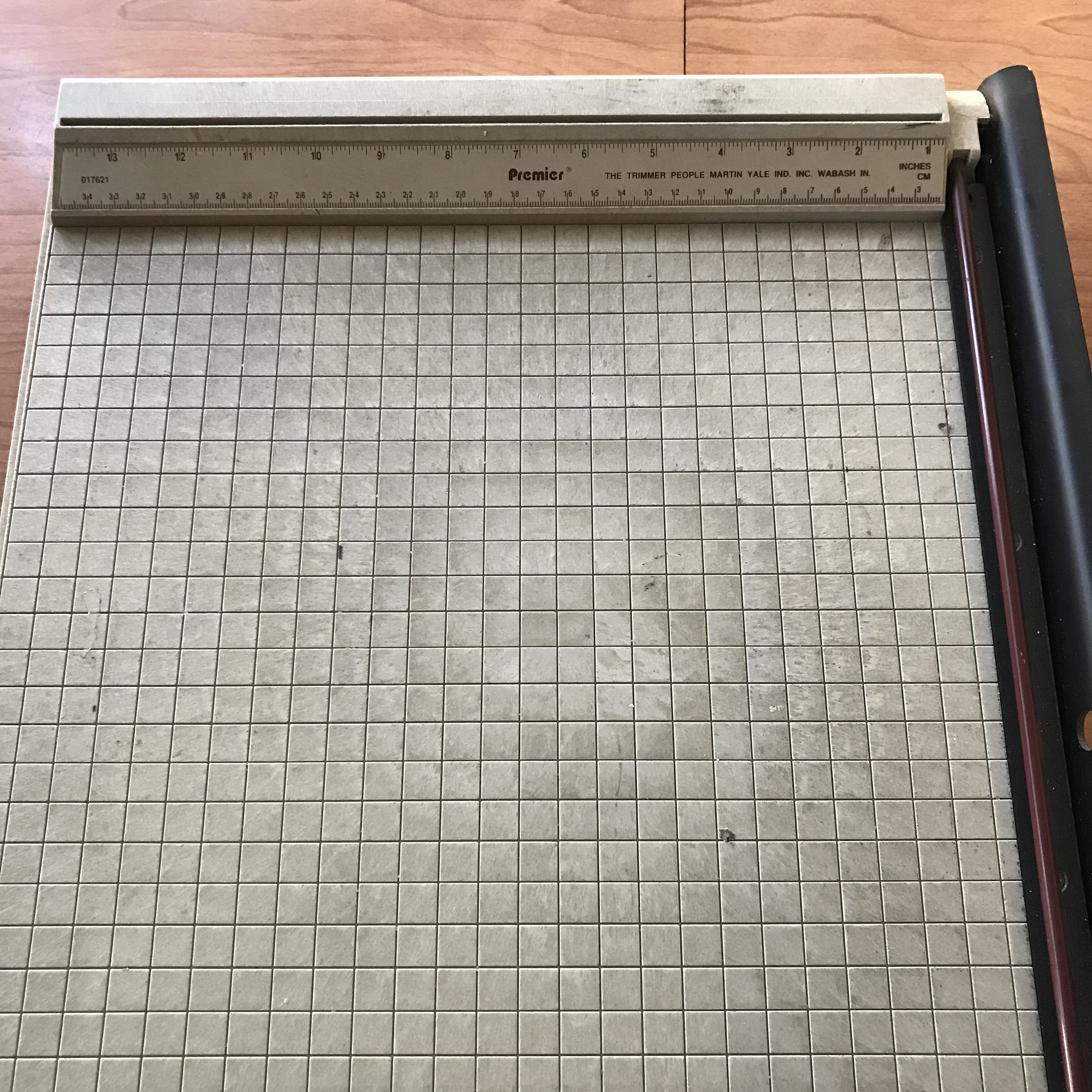 Vintage Paper Trimmer Cutter Premiere the Trimmer People Martin Yale ...