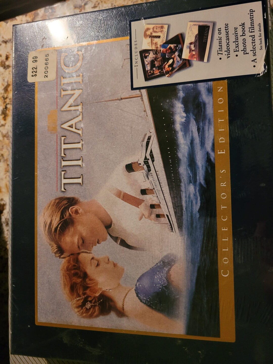 Titanic Rare Vhs Box Set With Book *new Sealed* - Etsy
