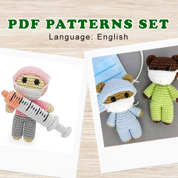 Amigurumi Doctor Pattern - Etsy