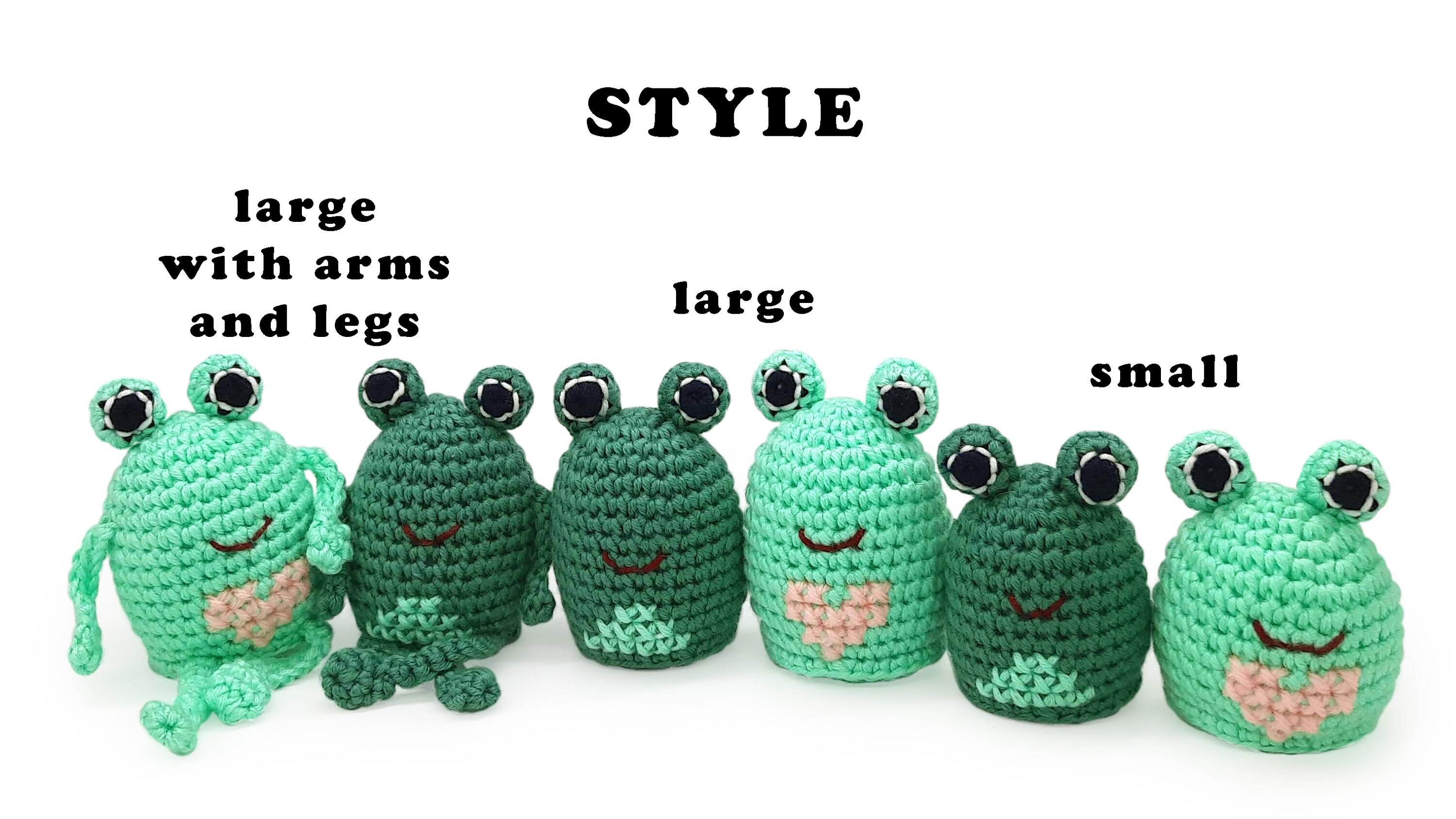 Crochet Frog Beginner Amigurumi Pattern - Etsy